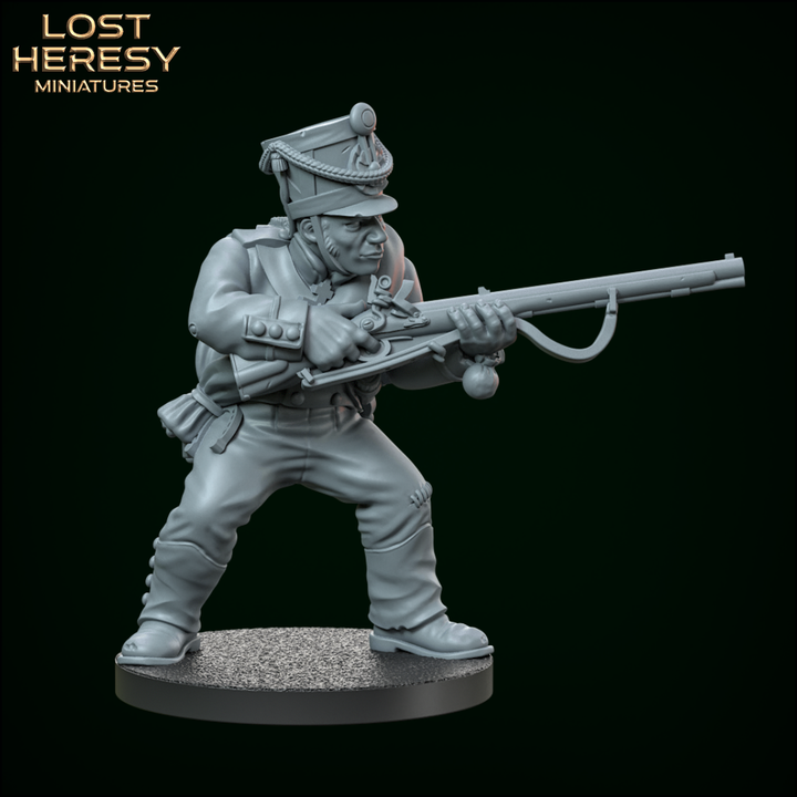 3D Printable Russian Rifleman by Lost Heresy Miniatures