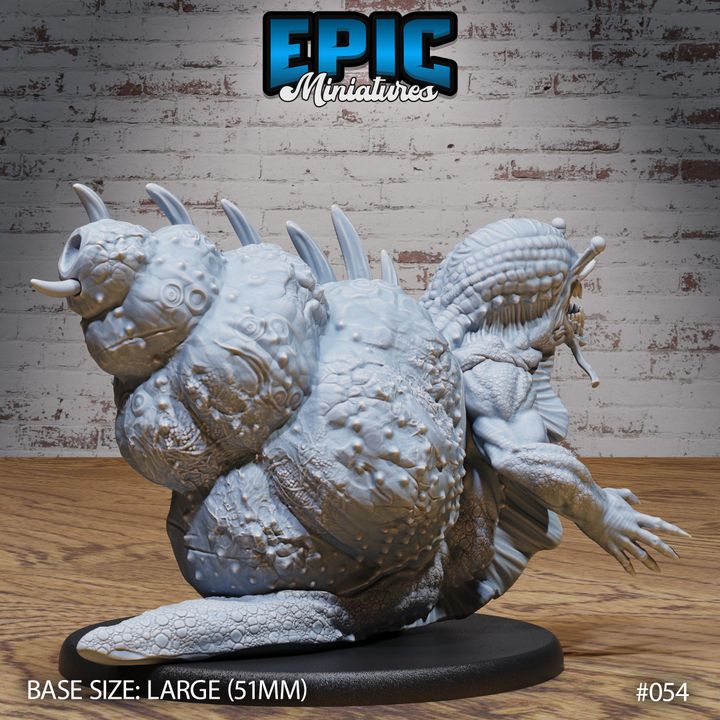 3D Printable Carrion Snail Set / Undead Shell Slug Creature / Mollusca ...