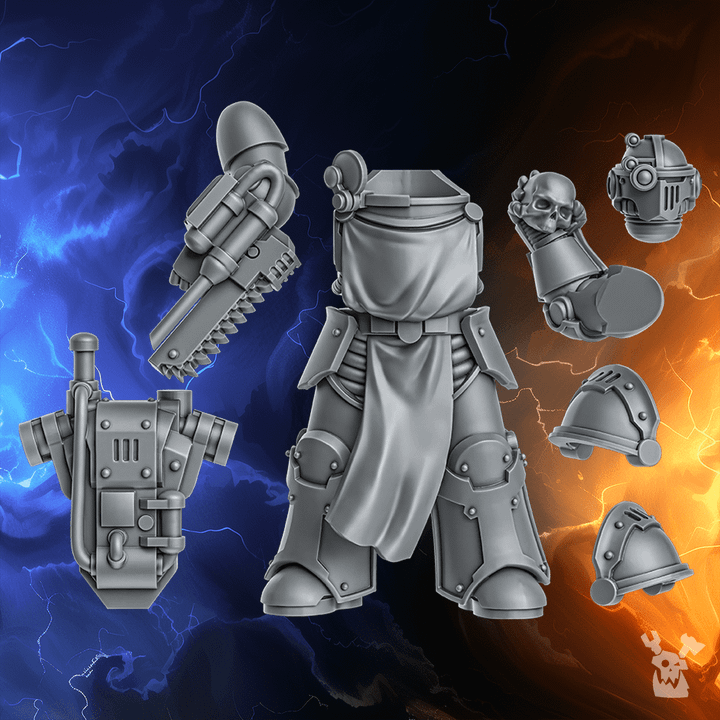 3D Printable Lifeline Guard (Millennium Wars) by dakkadakka.store