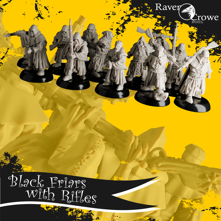 3D Printable The Grim Monstery Army Set by RavenCrowe Minis