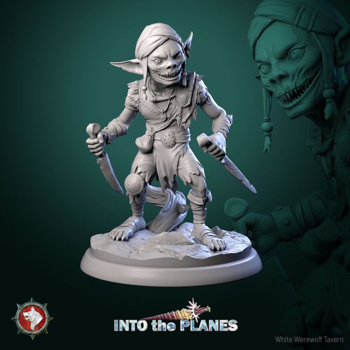 3D Printable Scrablet 32mm set 6 miniatures pre-supported + dnd 5e ...