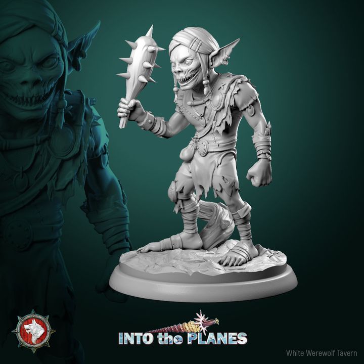 3D Printable Scrablet 32mm set 6 miniatures pre-supported + dnd 5e ...