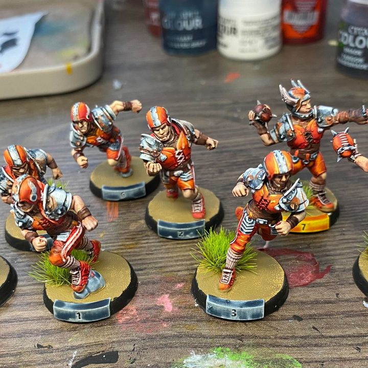 3D Printable Fantasy Football Numbers by agostini