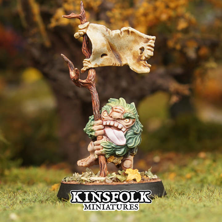 3D Printable Woodland Hooble Goobles - Rascal Party by Kinsfolk Miniatures