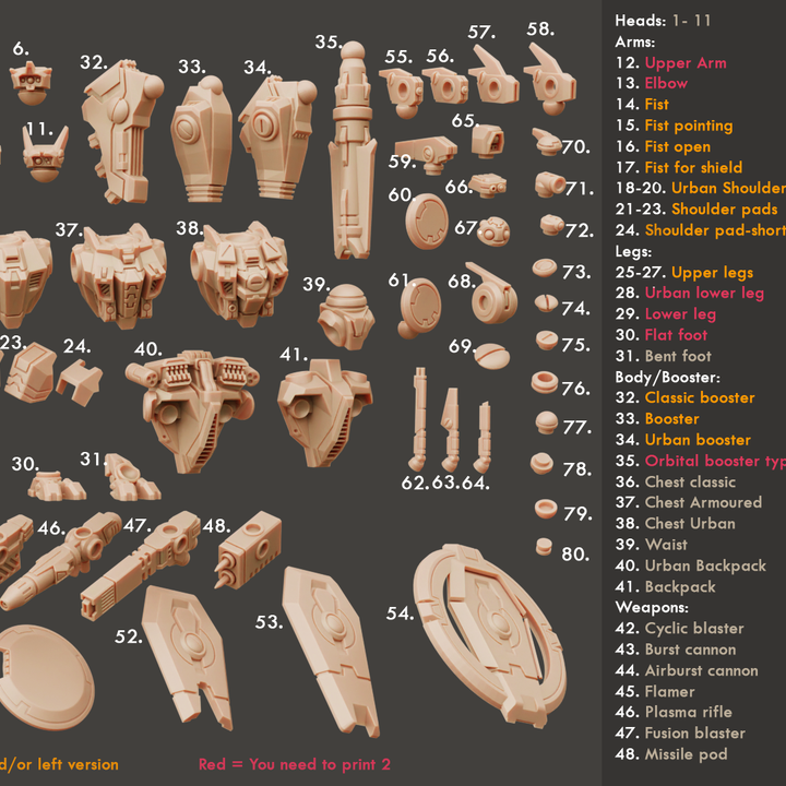 3D Printable Greater Good | Warden Suit Complete Edition by ...