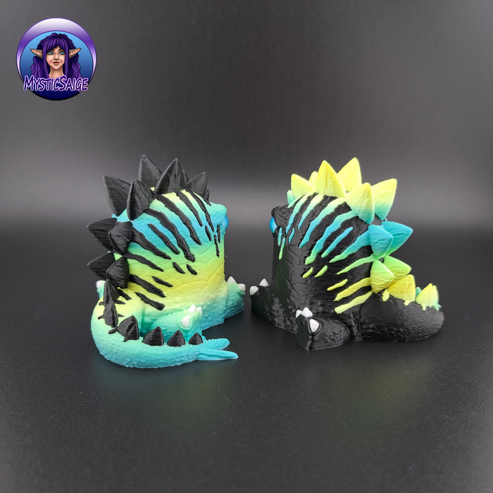 3D Printable Squatchlings in Costumes - Chibi Cryptids by MysticSaige