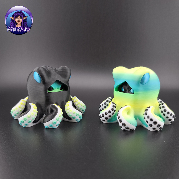 3D Printable Squatchlings in Costumes - Chibi Cryptids by MysticSaige