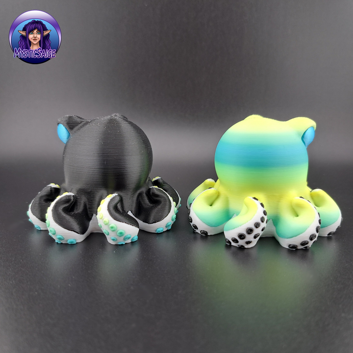 3D Printable Squatchlings in Costumes - Chibi Cryptids by MysticSaige