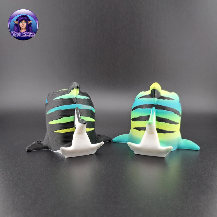 3D Printable Squatchlings in Costumes - Chibi Cryptids by MysticSaige