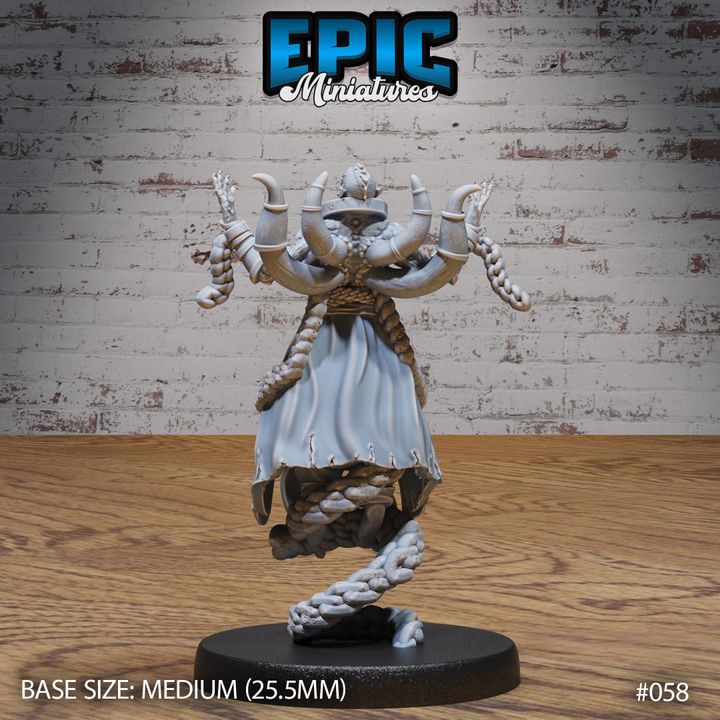 3D Printable Spellbound Lich Set / Undead Necromancer Monster / Wizard ...