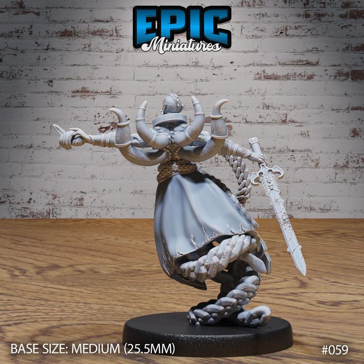 3D Printable Spellbound Lich Set / Undead Necromancer Monster / Wizard ...