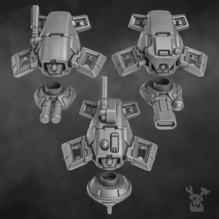 3D Printable Shadow Combat Suits by dakkadakka.store
