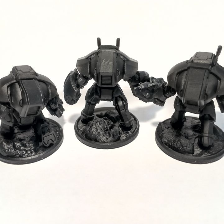 3D Printable Shadow Combat Suits by dakkadakka.store