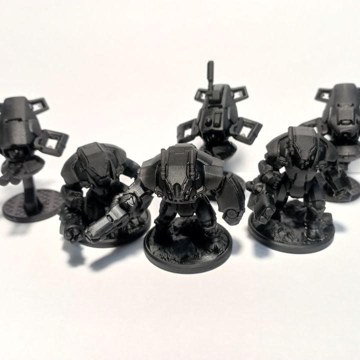 3D Printable Shadow Combat Suits by dakkadakka.store