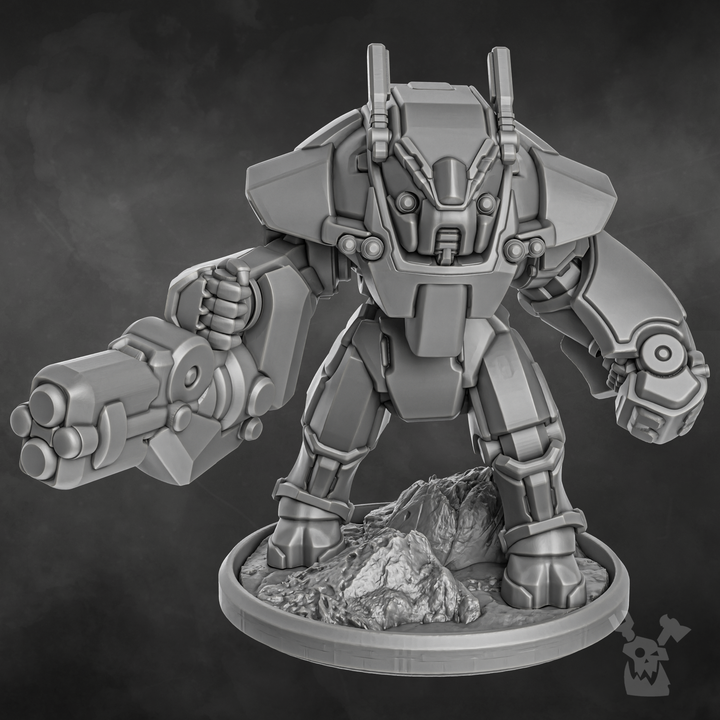 3D Printable Shadow Combat Suits by dakkadakka.store