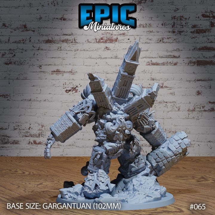 3D Printable Necro-Clock Death Golem Crashing / Magical Skeleton ...