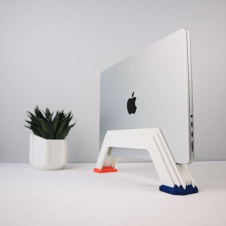 3D Printable Elevate Laptop Stand by Duncan Smith