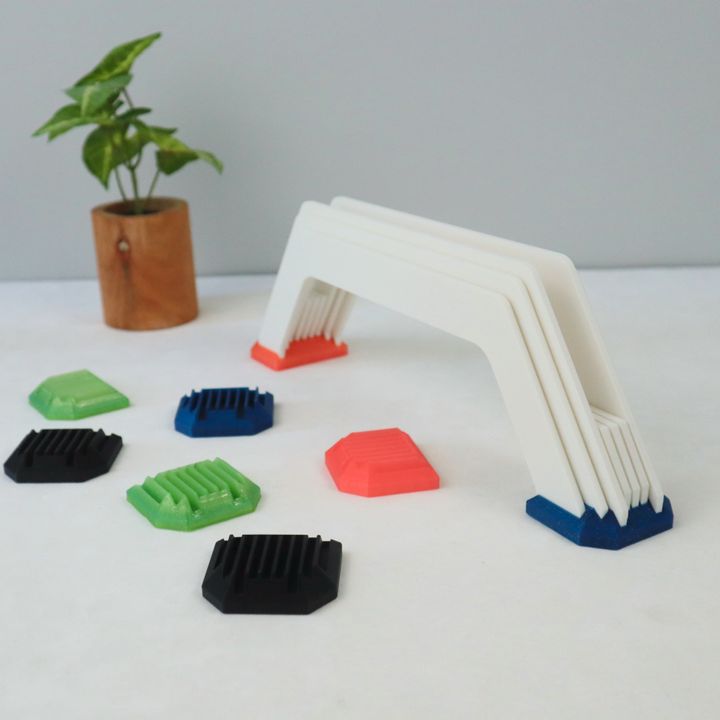 3D Printable Elevate Laptop Stand by Duncan Smith