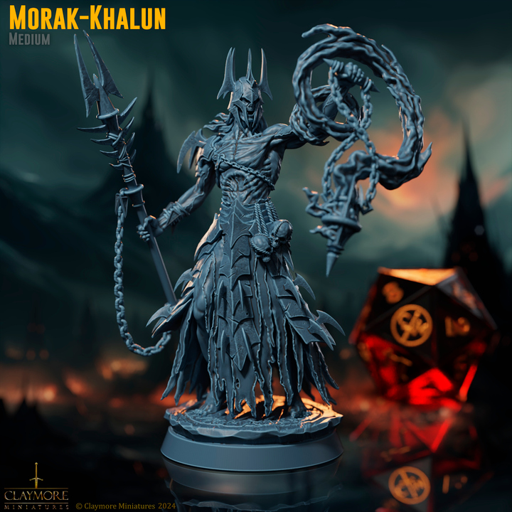 3D Printable Morak-Khalun by Claymore Miniatures