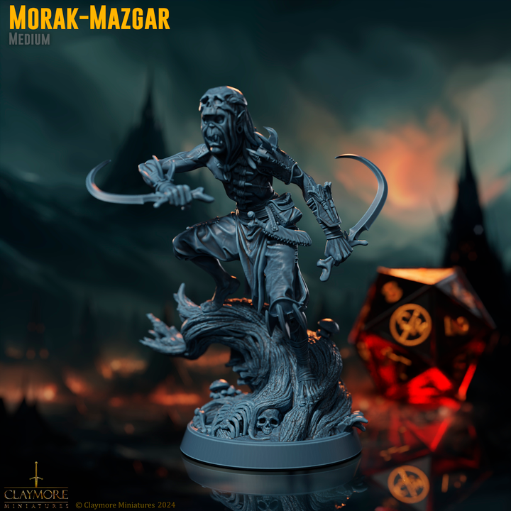 3D Printable Morak-Mazgar by Claymore Miniatures