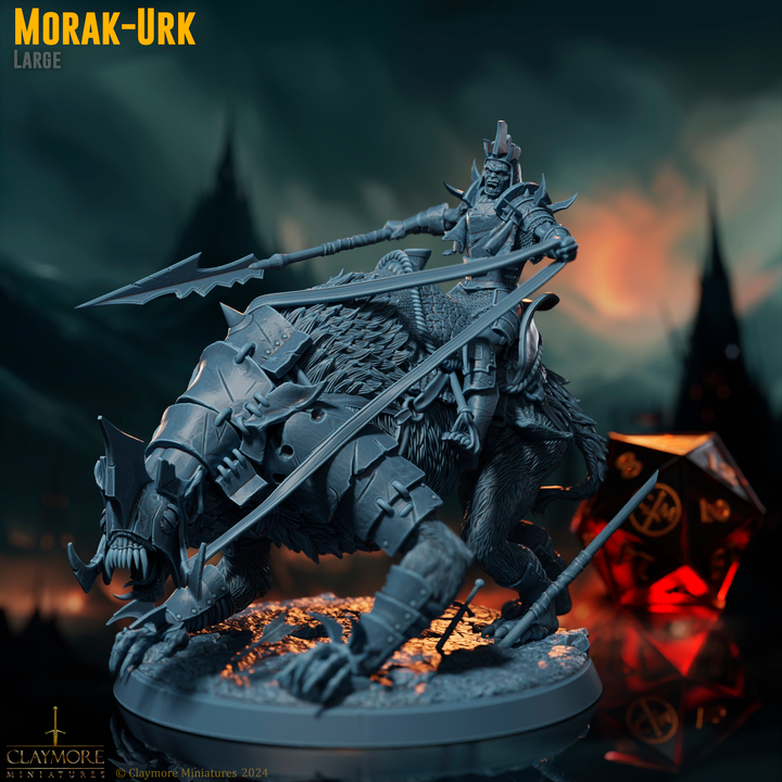 3D Printable Morak-Urk by Claymore Miniatures