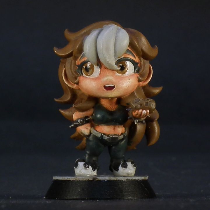 3D Print of Eatatau chibi Darius by halfling84