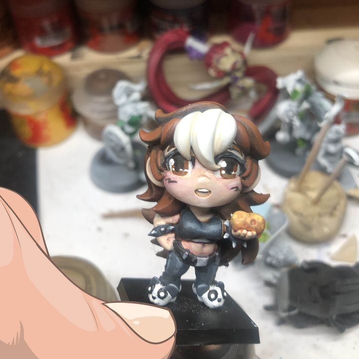 3D Print of Eatatau chibi Darius by dariuscraine