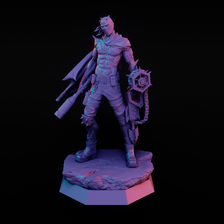 3D Printable Looter Guard - S02E01 - 32mm by Metal Quest
