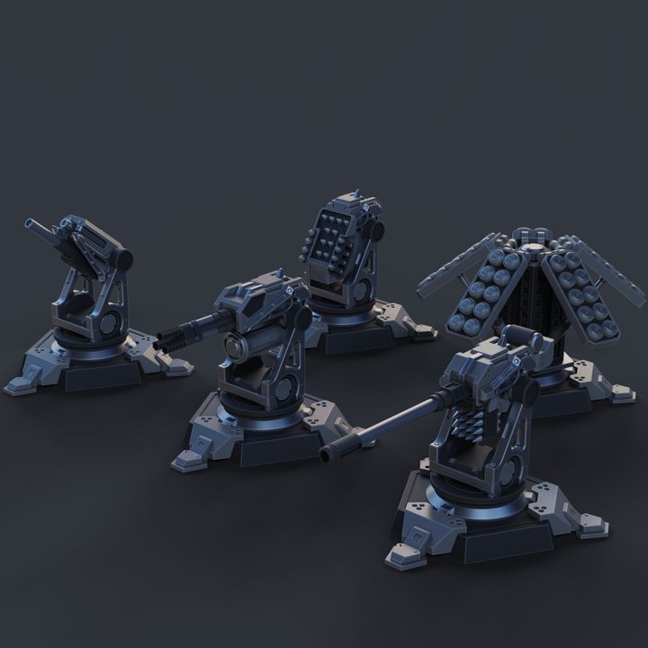 3D Printable Ravenid Bile Spewers (3 Posable Models) by Dungeons and ...