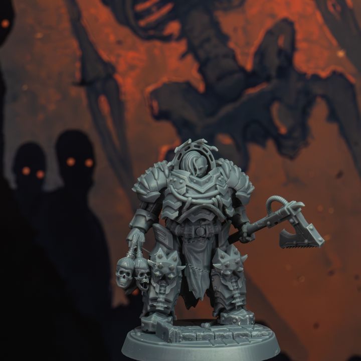 3D Printable Black court (Executor) by Immaterium God Miniatures