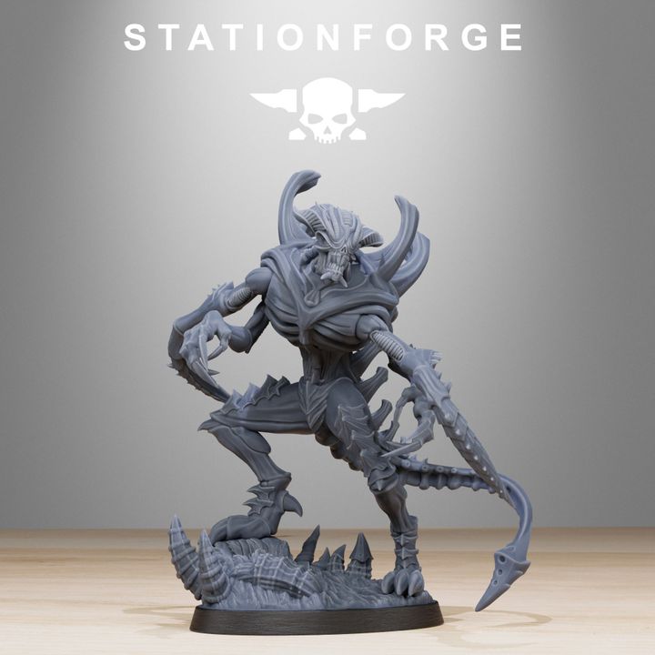 3D Printable Xenarid Void Stalker by Station Forge
