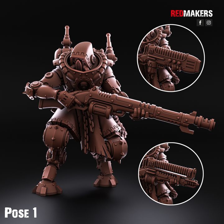 3D Printable Tech Rangers – Omniforge by RedMakers