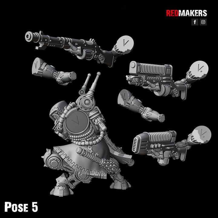 3D Printable Tech Rangers – Omniforge by RedMakers