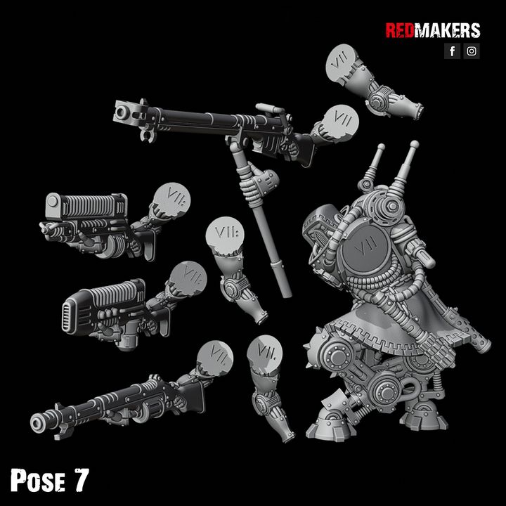 3D Printable Tech Rangers – Omniforge by RedMakers