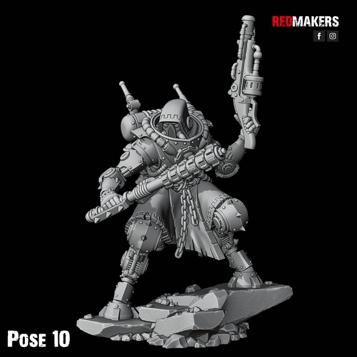 3D Printable Tech Rangers – Omniforge by RedMakers