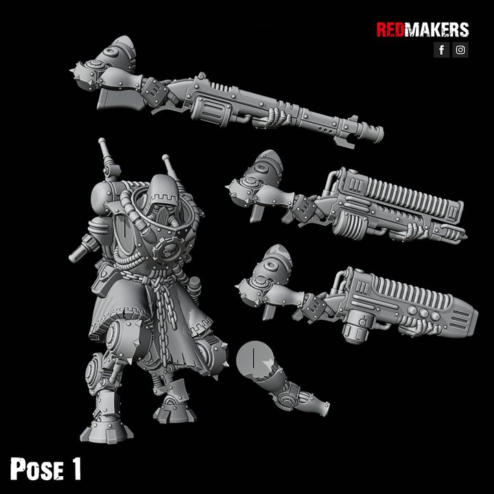 3D Printable Tech Rangers – Omniforge by RedMakers