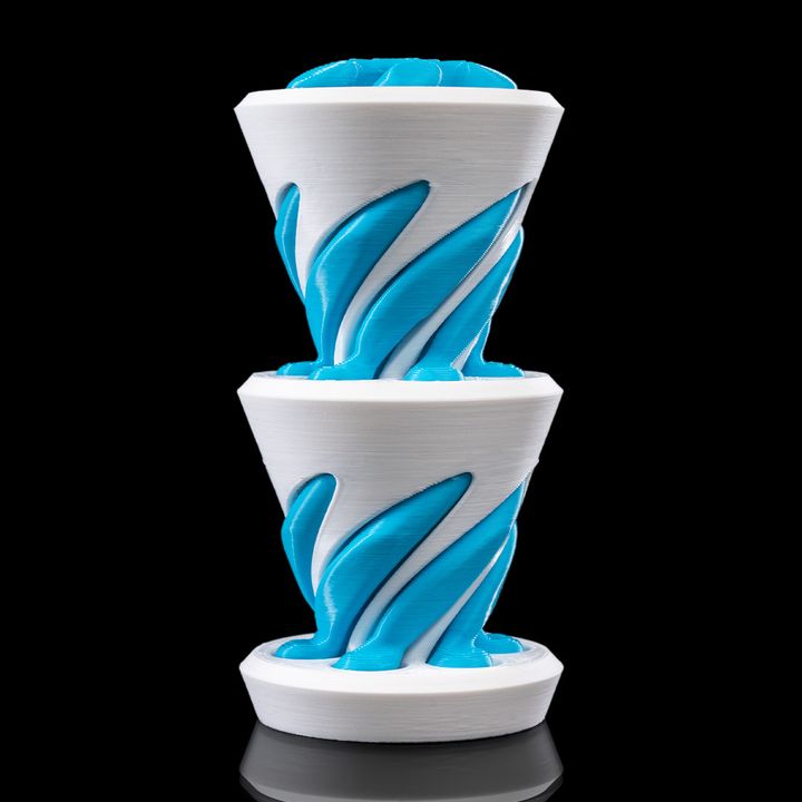 3D Printable Helix Fidget by Stlflix