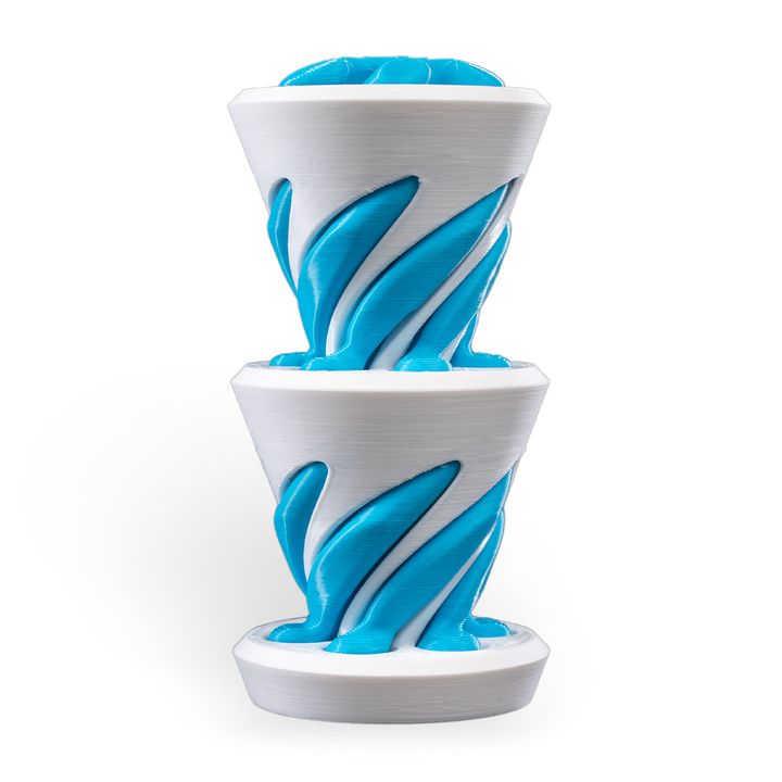 3D Printable Helix Fidget by Stlflix