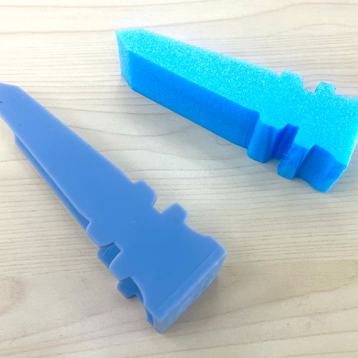 3D Printable Foam Obelisk Template (For use with Hot Wire) by Custom ...