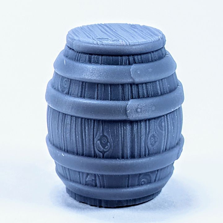 3D Printable Barrel Mimic by Custom Miniature Maker