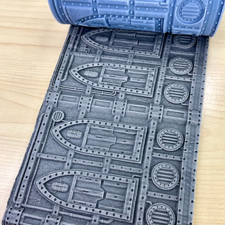 3D Printable Print 'N' Roll Set: Hive Infested Planet (Texture Roller ...