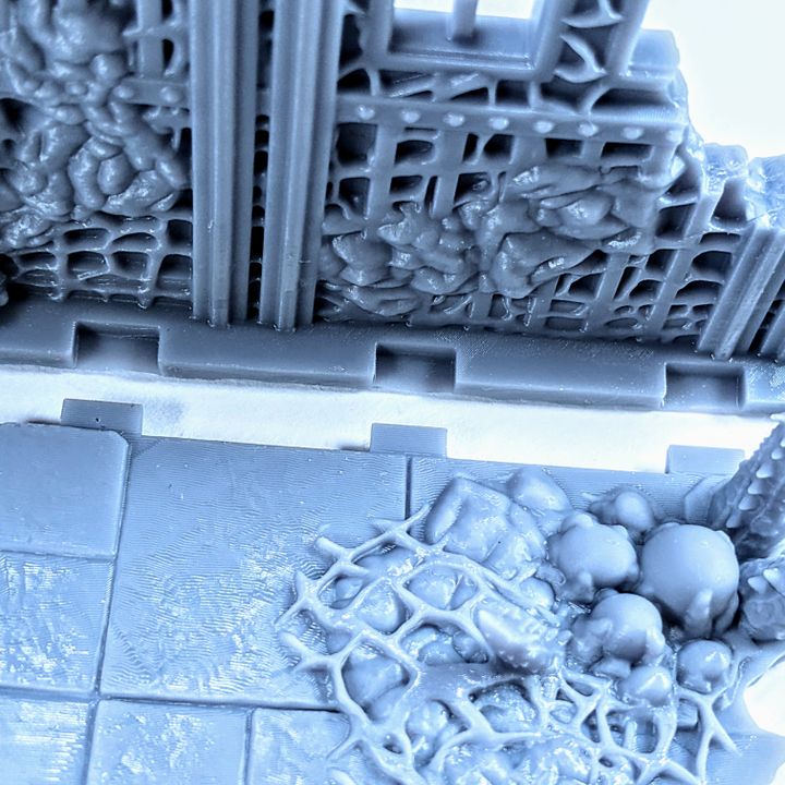 3D Printable Print 'N' Roll Set: Hive Infested Planet (Texture Roller ...