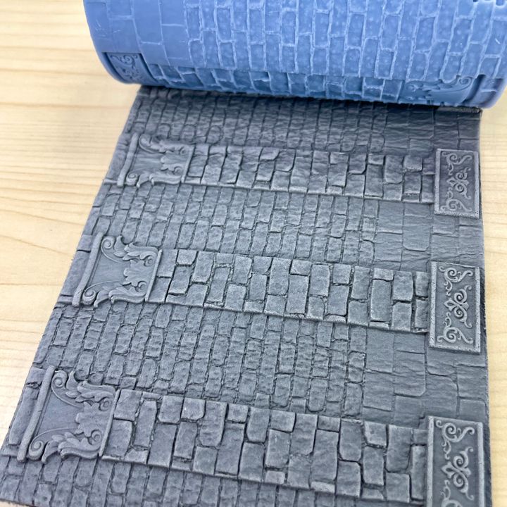 3D Printable Print N' Roll: Labyrinth of The Ripper (Texture Roller and ...