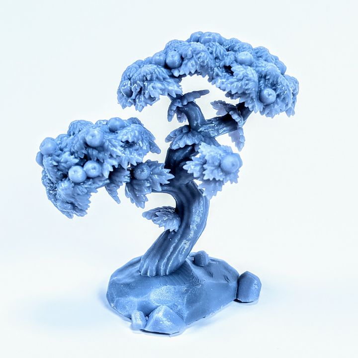 3D Printable Berry Shrub Set by Custom Miniature Maker