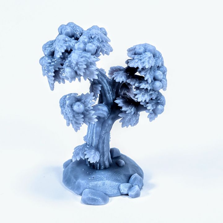 3D Printable Berry Shrub Set by Custom Miniature Maker