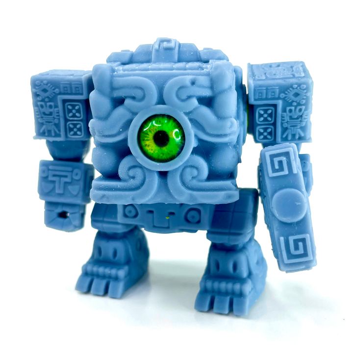 3D Printable Jungle Temple Golem by Custom Miniature Maker