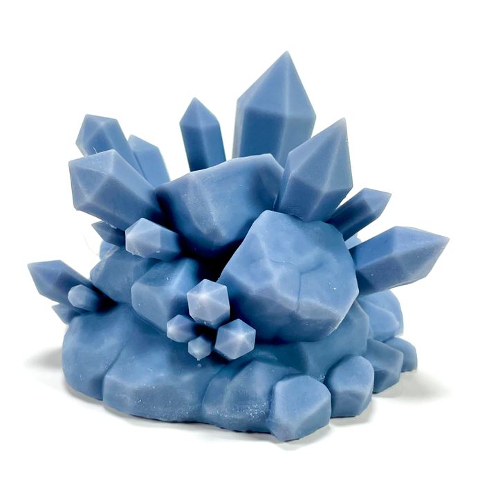 3D Printable Crystal Clusters by Custom Miniature Maker
