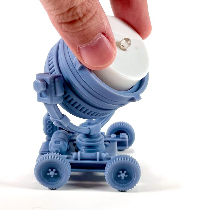 3D Printable Sentinel Searchlight by Custom Miniature Maker