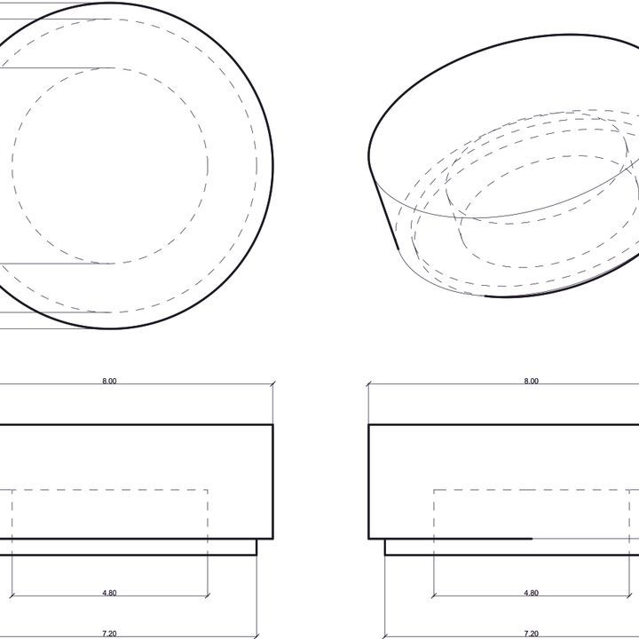 3D Printable LEGO Round Flat Tile 1X1 by VLAD-MARIUS
