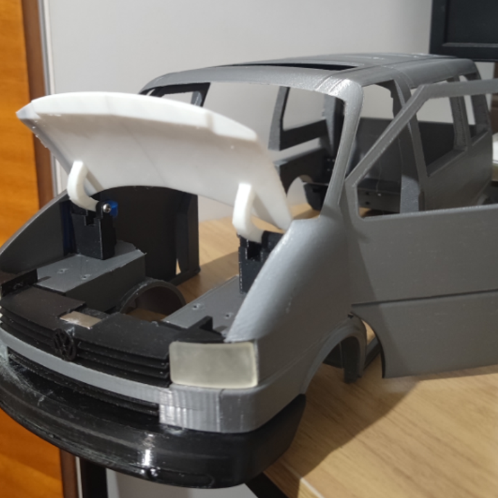 3D Printable Volkswagen Transporter T4 by Dalsi mail